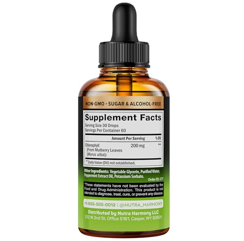 nutraharmony chlorophyll for vibrant skin