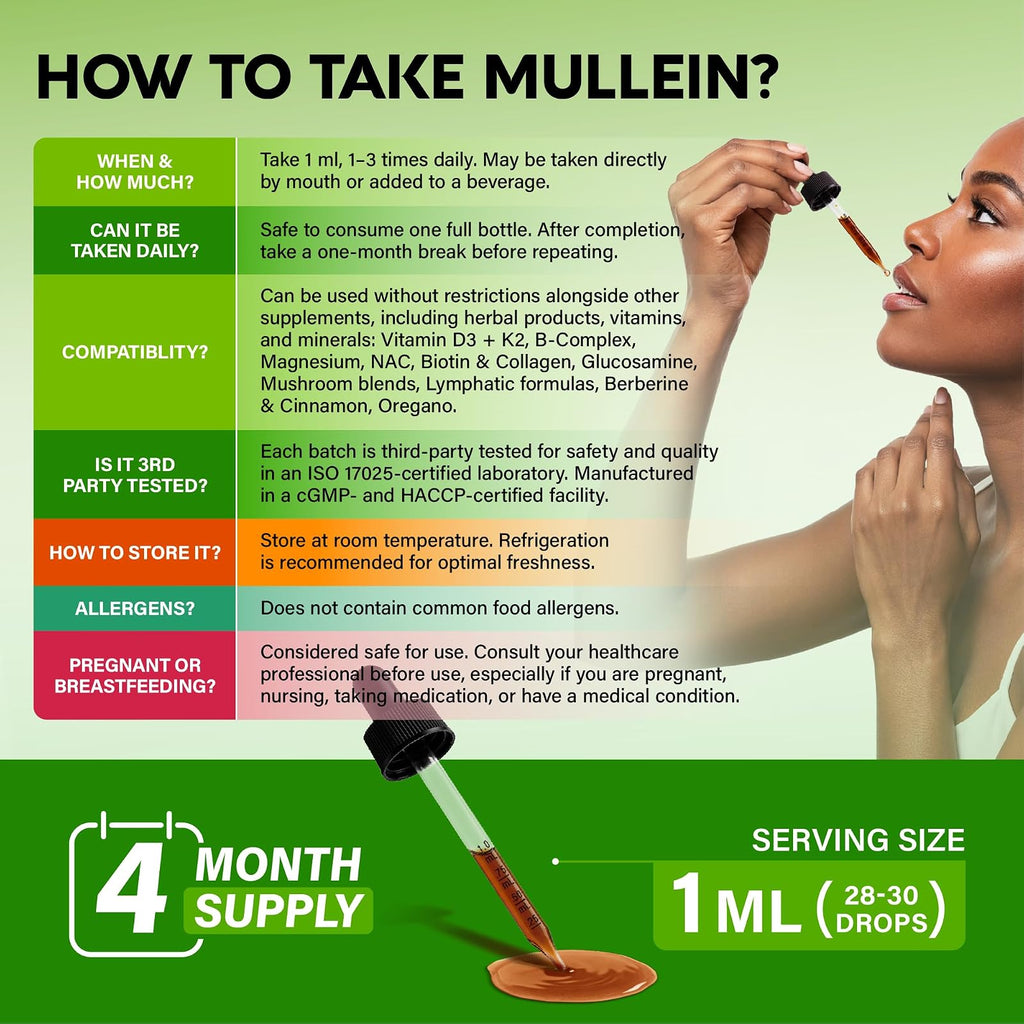 nutraharmony mullein extract benefits