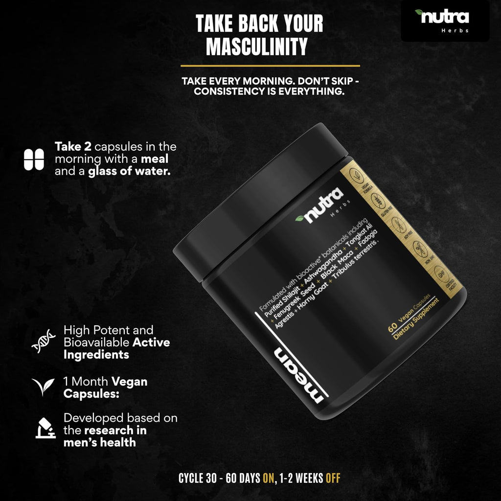 NutraHerbs testosterone support supplement