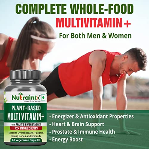 Nutrainix certified organic vitamins for energy boost