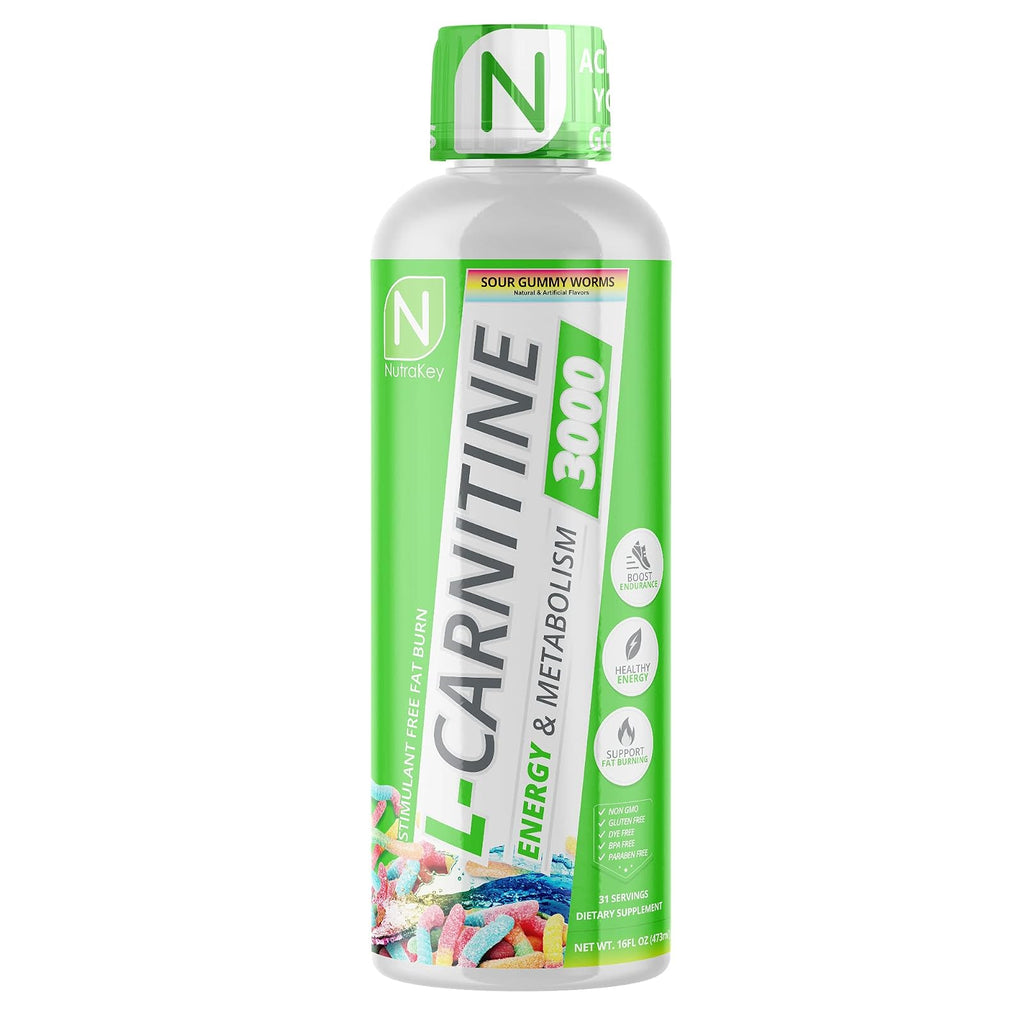 NutraKey L-Carnitine gummy worms