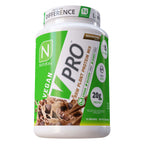 NutraKey plant protein powder mocha