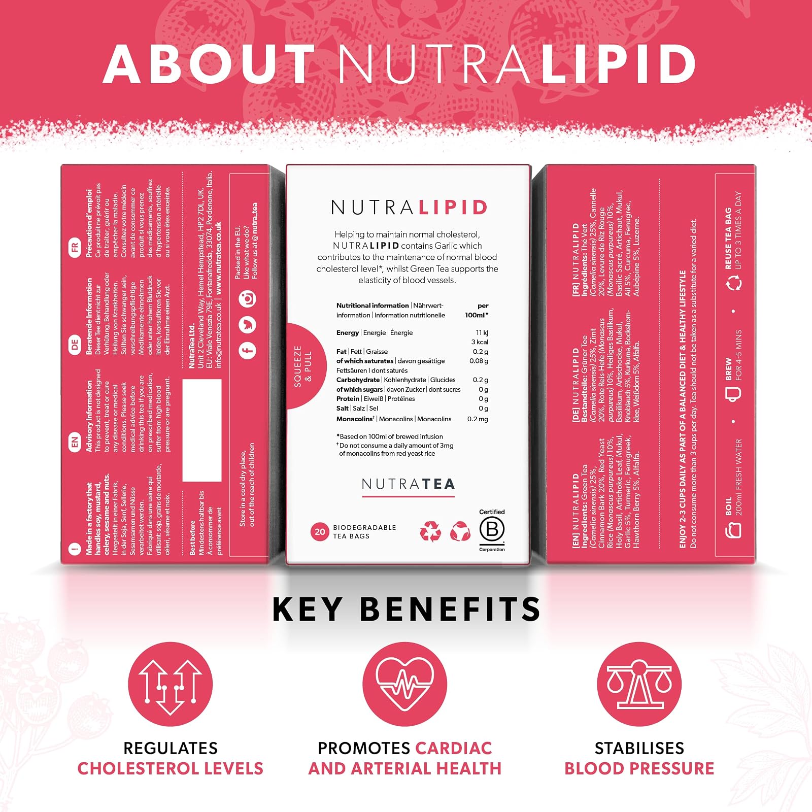 NUTRALIPID chamomile tea for relaxation
