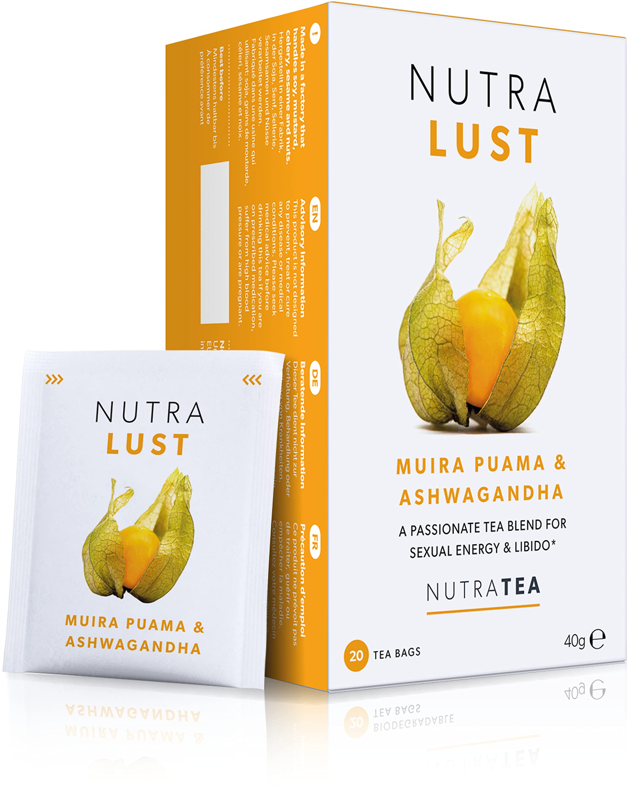 NUTRALUST libido enhancer tea bags