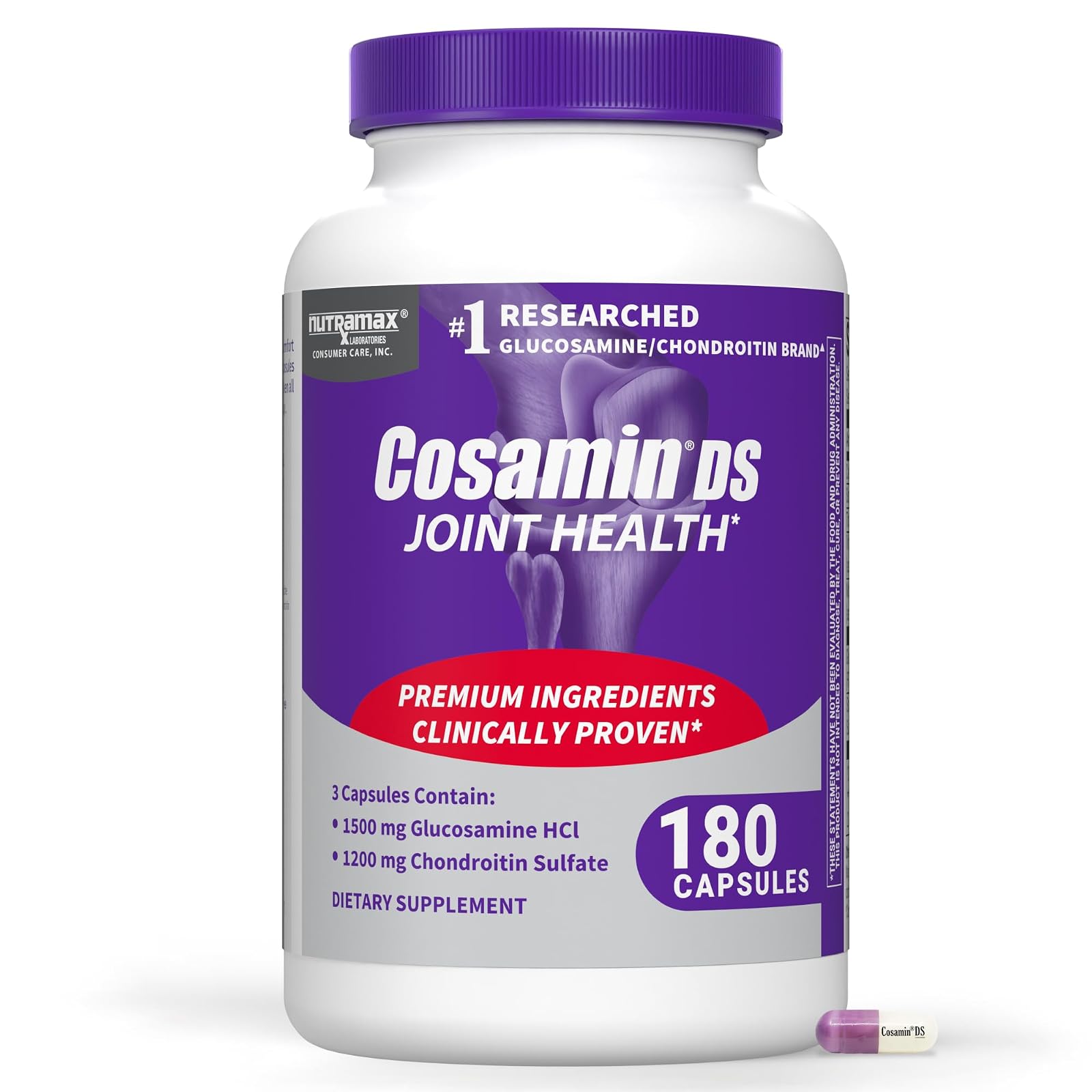 Nutramax glucosamine joint support capsules