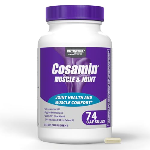 Nutramax glucosamine joint support capsules