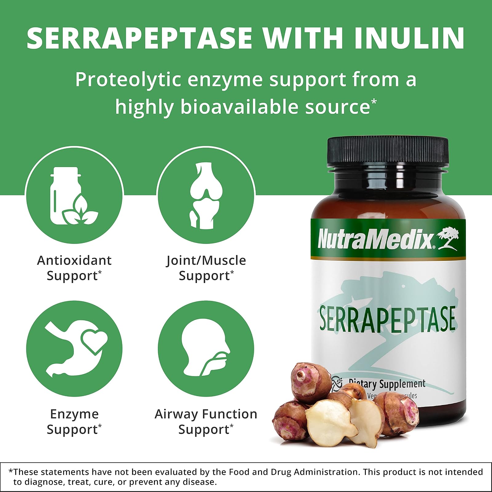 Nutramedix enzyme supplement for wellness