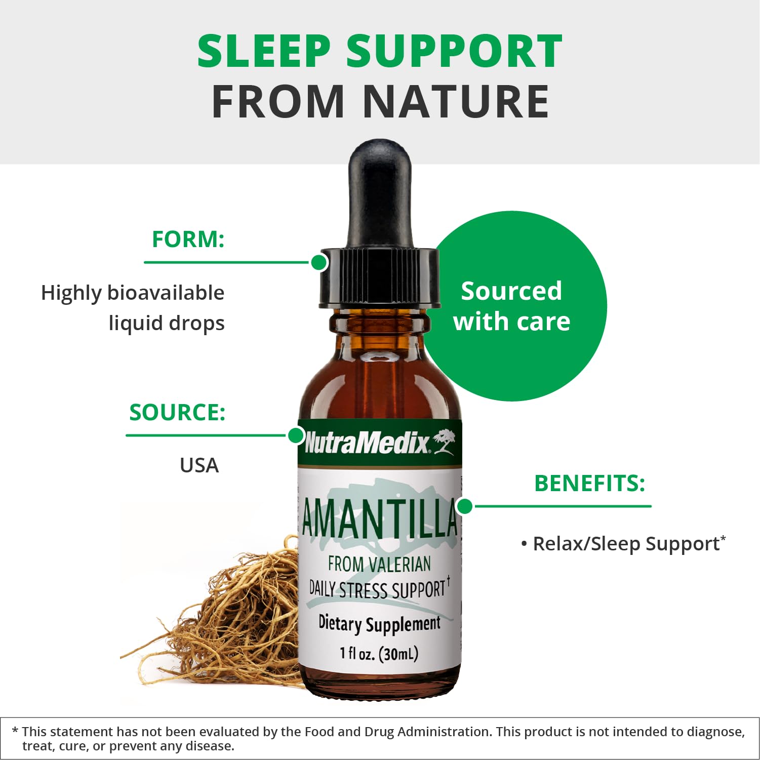 NutraMedix herbal valerian root remedy