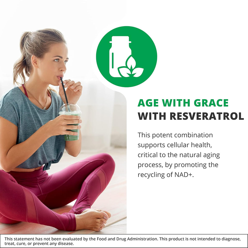 NutraMedix Resveratrol supports healthy aging