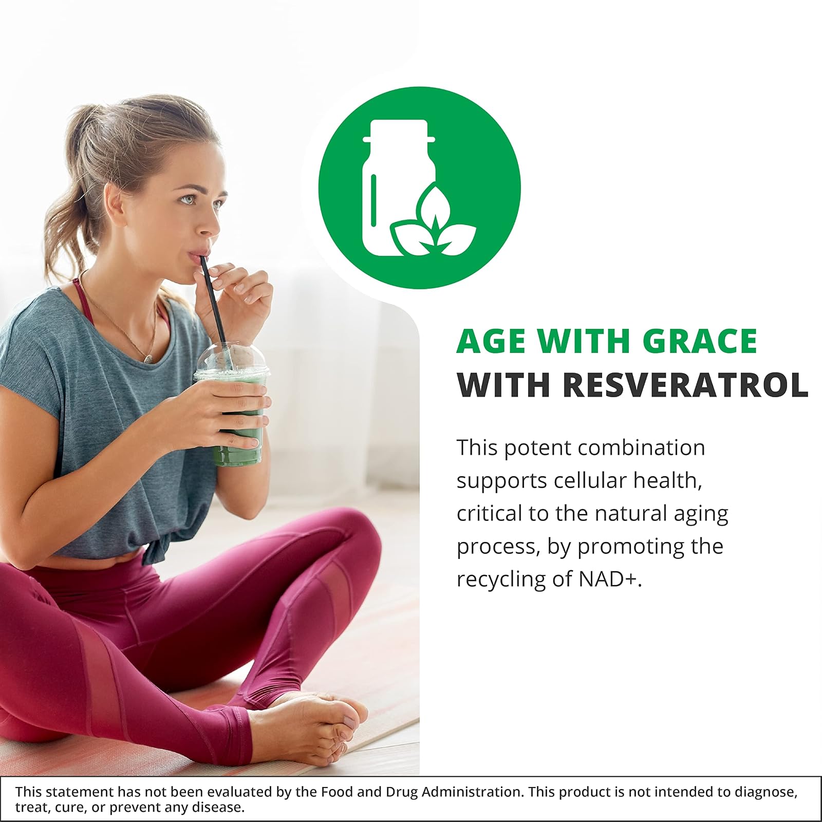 NutraMedix Resveratrol supports healthy aging