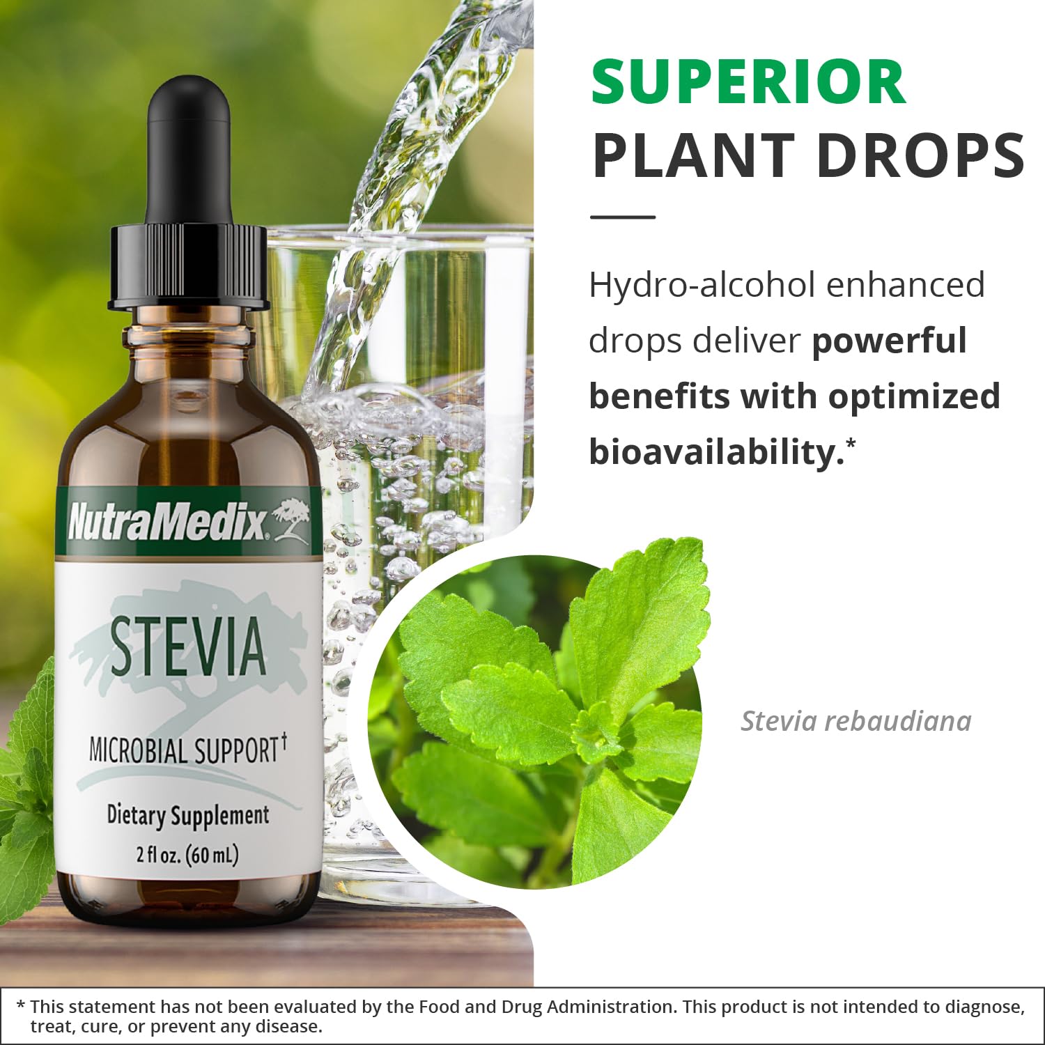 NutraMedix sweet leaf stevia