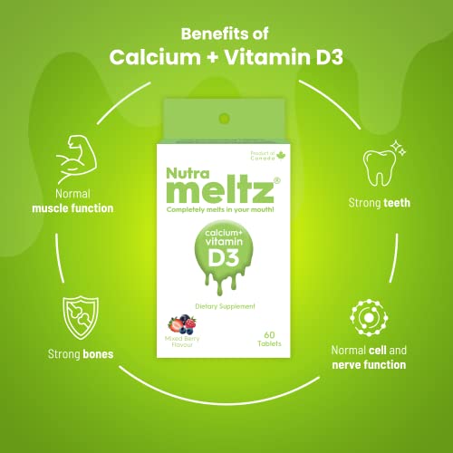 NUTRAMELTZ calcium for kids and adults