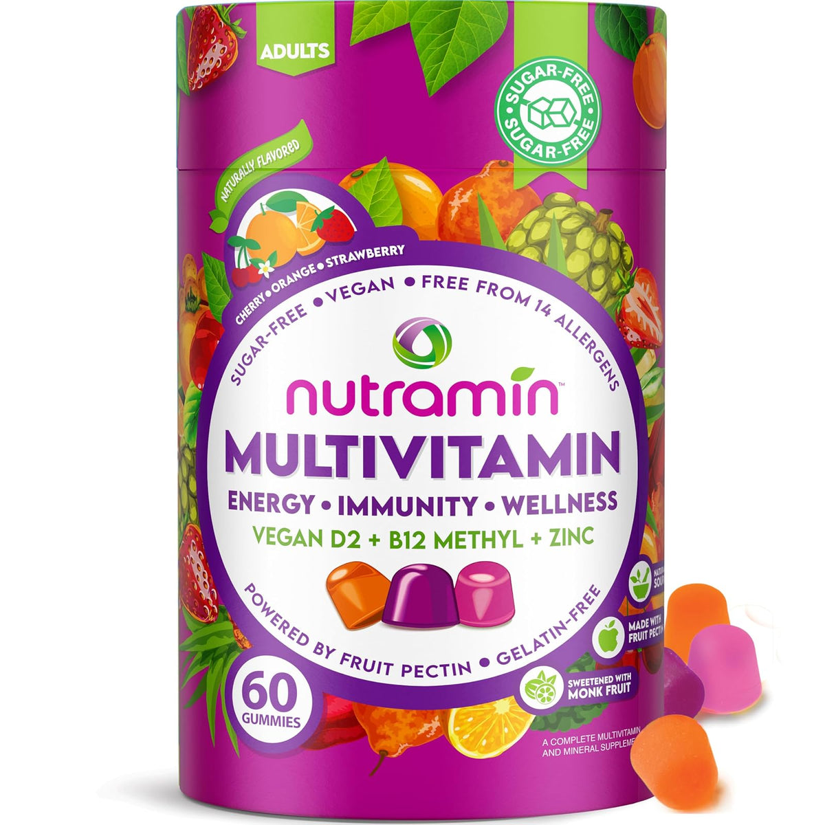 NUTRAMIN vegan multivitamins for adults