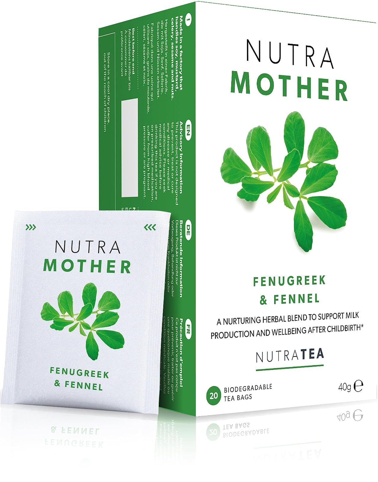 Nutramother lactation support tea bags