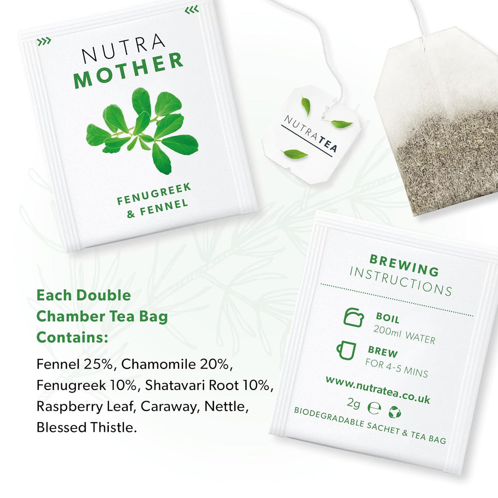 Nutramother tea for milk supply