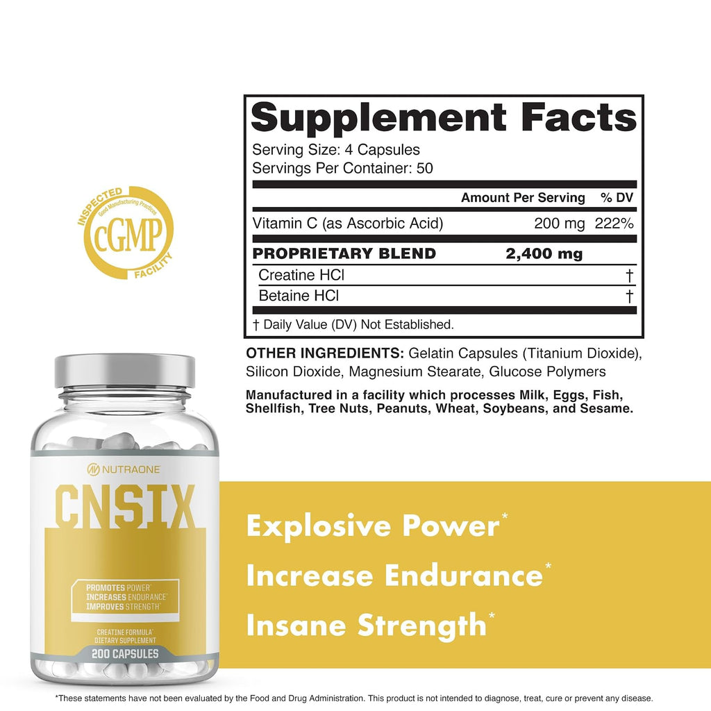 NutraOne creatine for energy boost