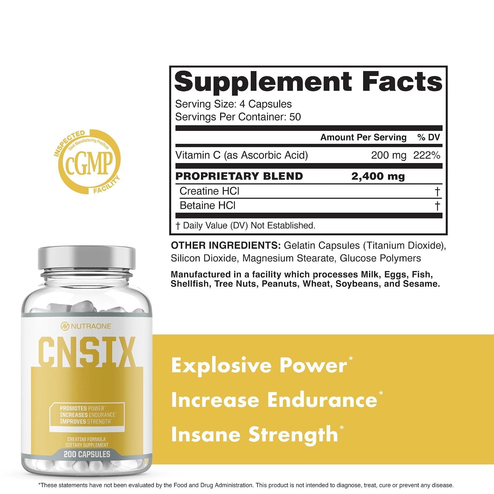 NutraOne creatine for energy boost
