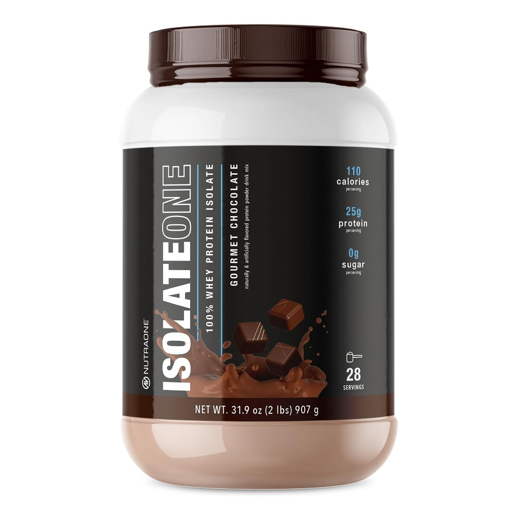 NutraOne gourmet chocolate whey protein