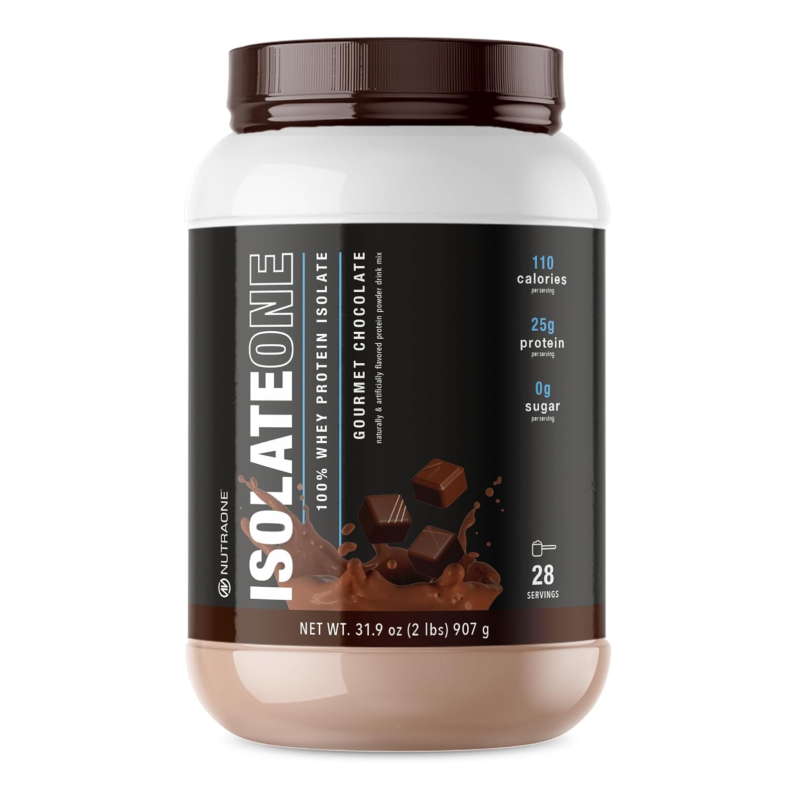 NutraOne gourmet chocolate whey protein