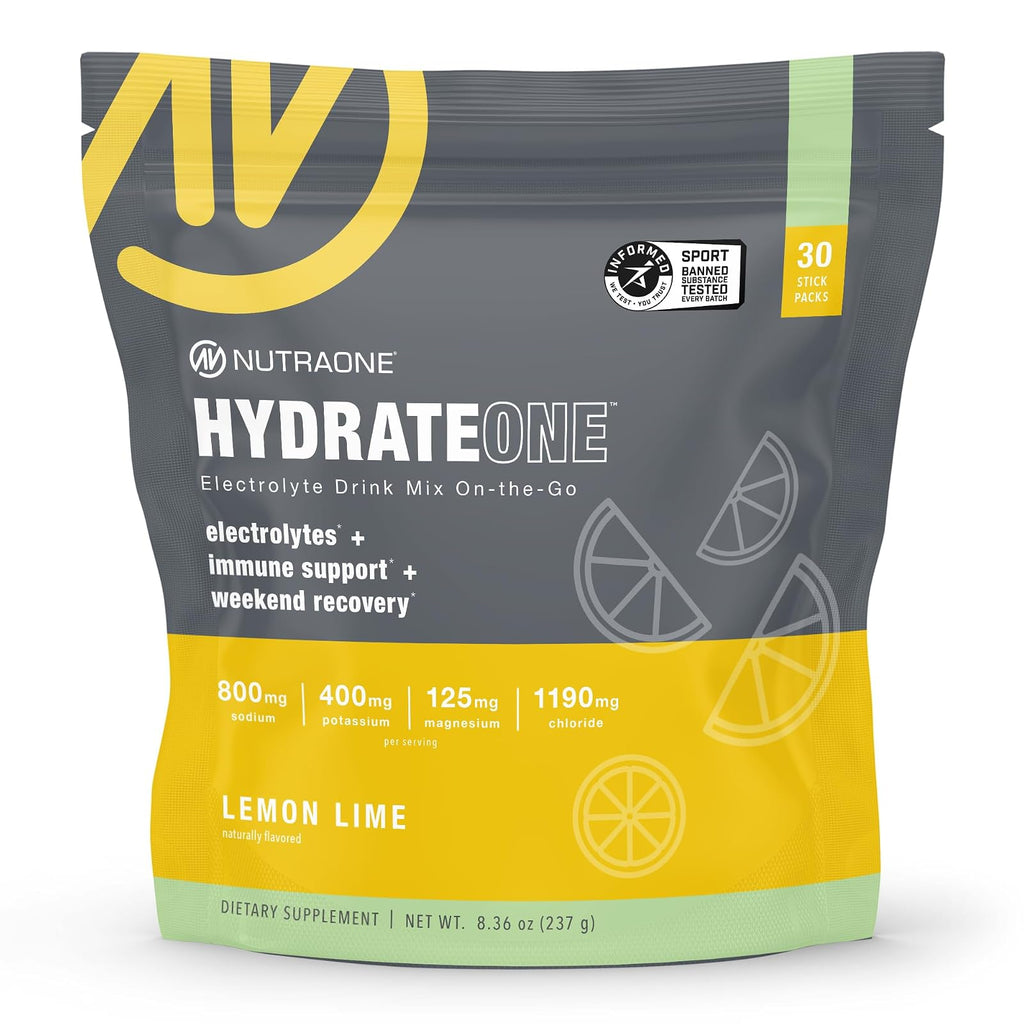 NutraOne HydrateOne lemon lime flavour