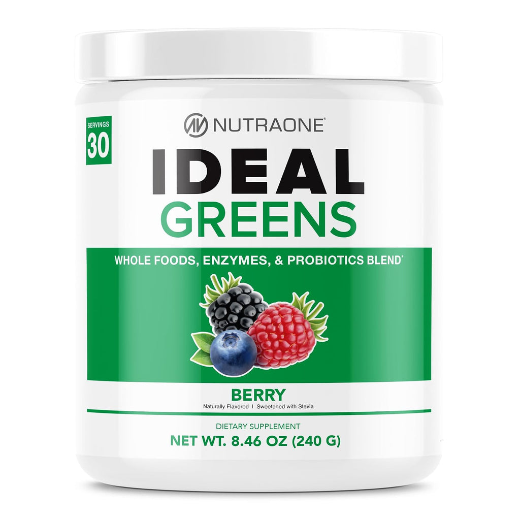NutraOne Ideal Greens Berry flavour