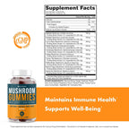 NutraOne mushroom gummies with 30 servings