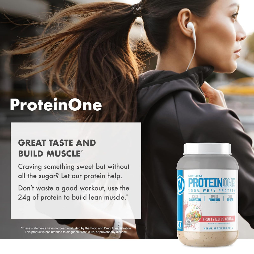NutraOne ProteinOne low sugar option