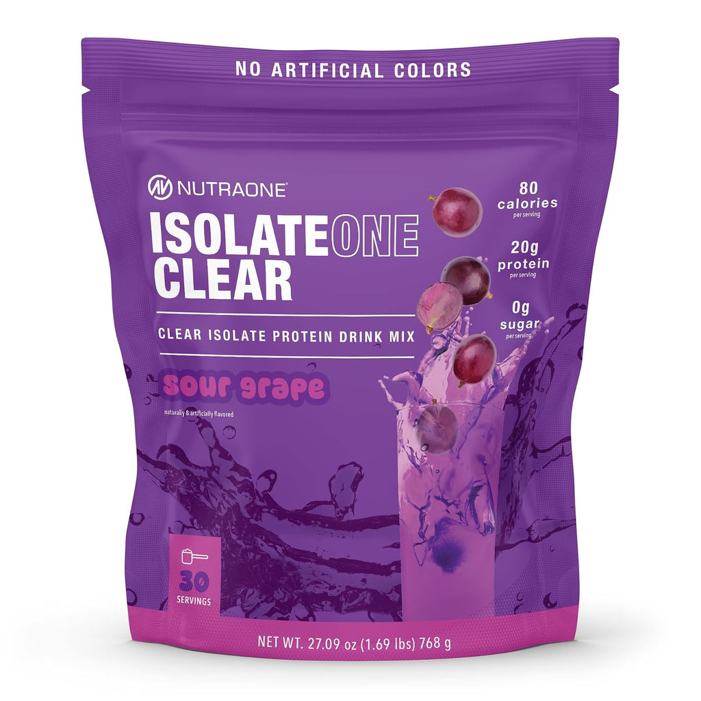 NutraOne Sour Grape protein powder