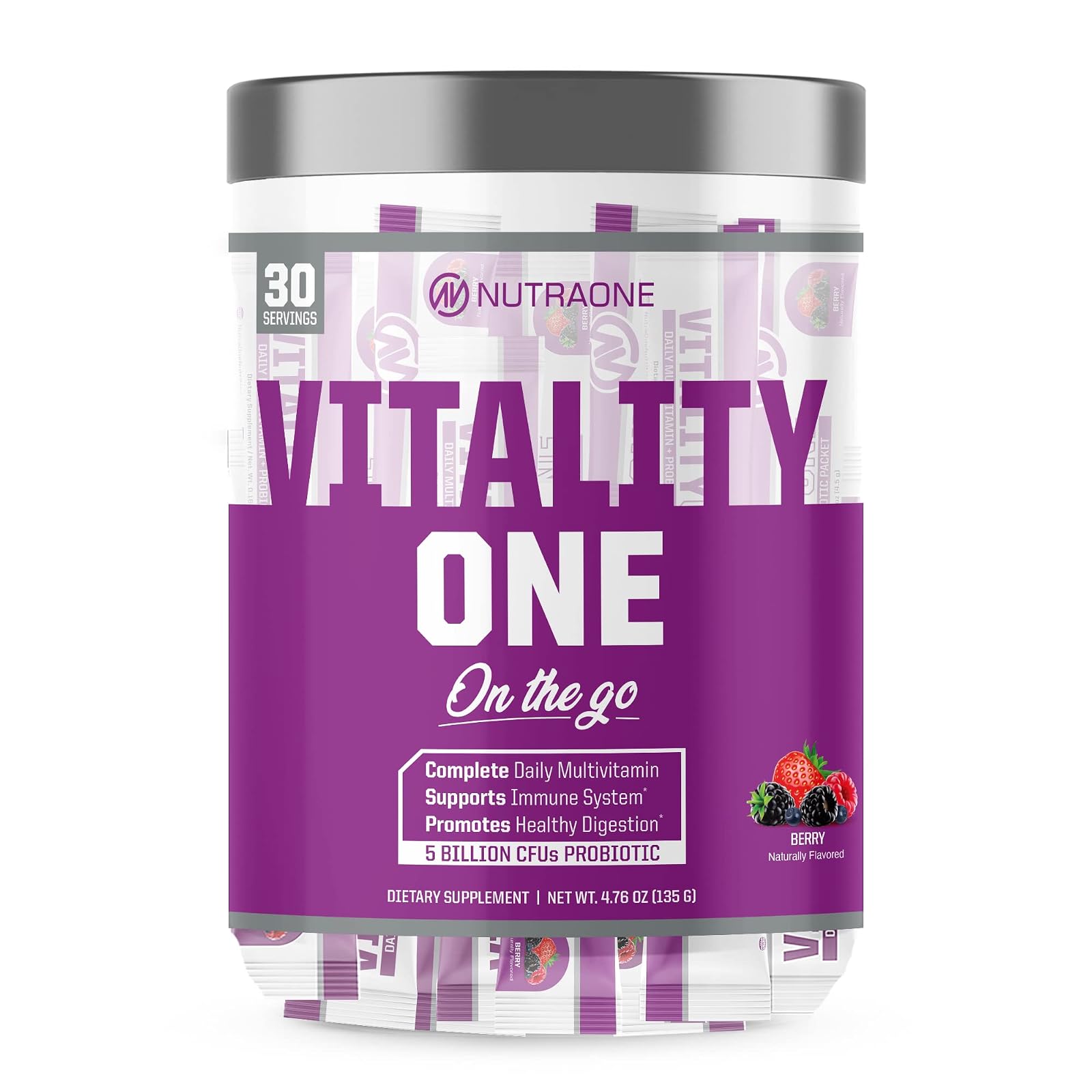 NutraOne VitalityOne berry multivitamins