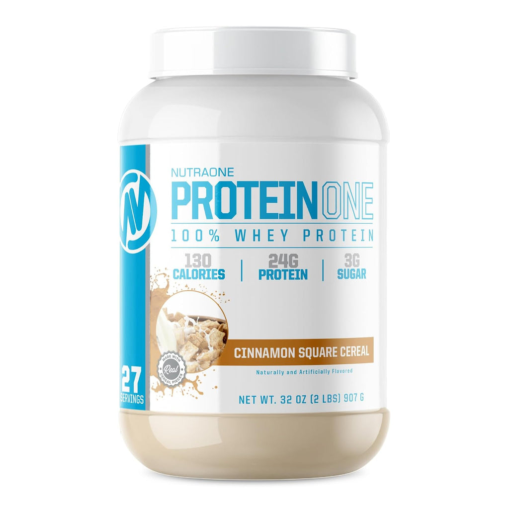 NutraOne Whey Protein cinnamon flavour