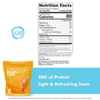 NutraOne whey protein powder low calorie