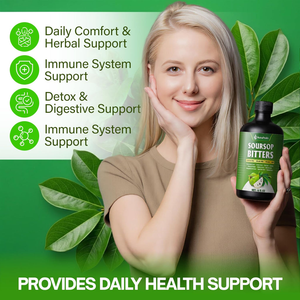 NutraPeaks liquid bitters for digestion