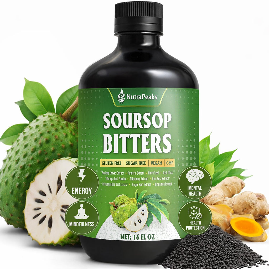 NutraPeaks soursop bitters health benefits