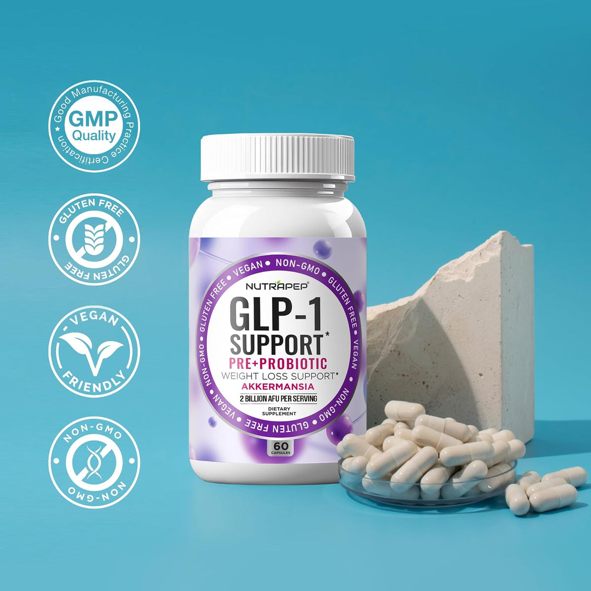 NutraPep capsules for gut health