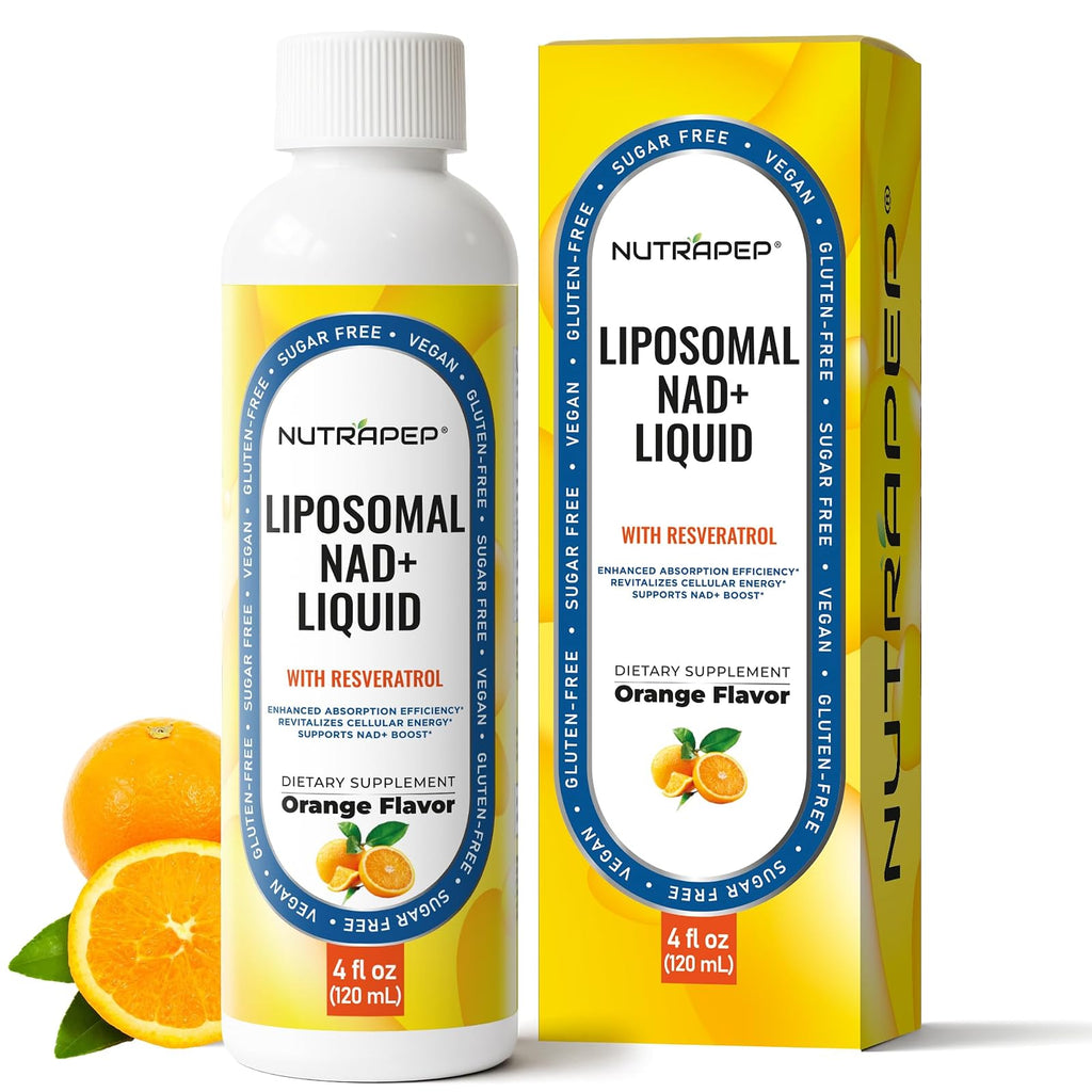 NutraPep Liposomal NAD+ liquid supplement