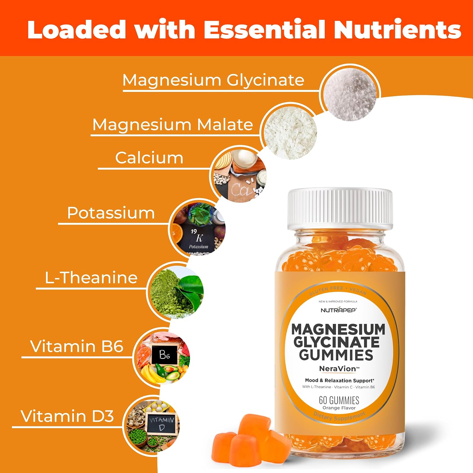 NutraPep magnesium bisglycinate for muscle recovery