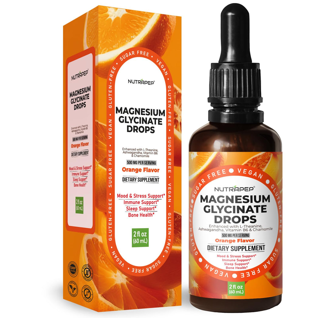 NutraPep magnesium glycinate drops for relaxation