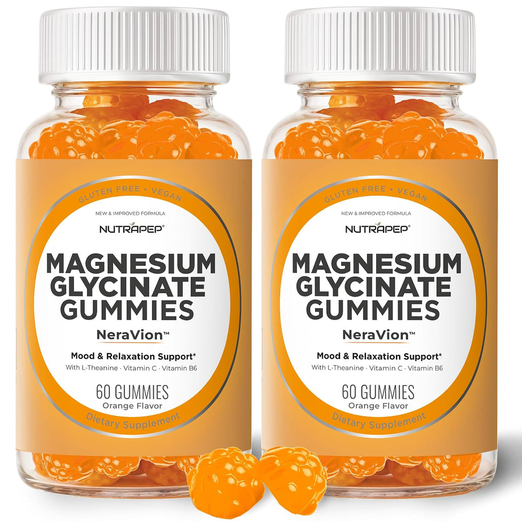 NutraPep magnesium glycinate gummies for relaxation