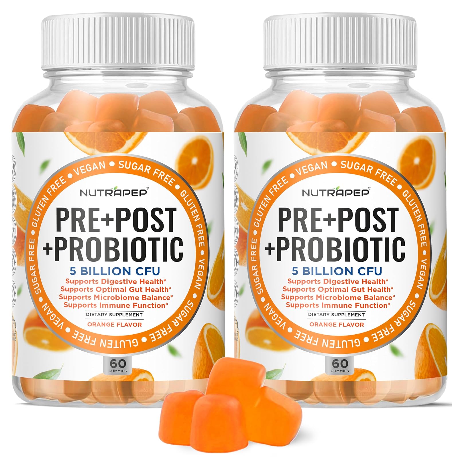 NutraPep probiotic gummies for digestion