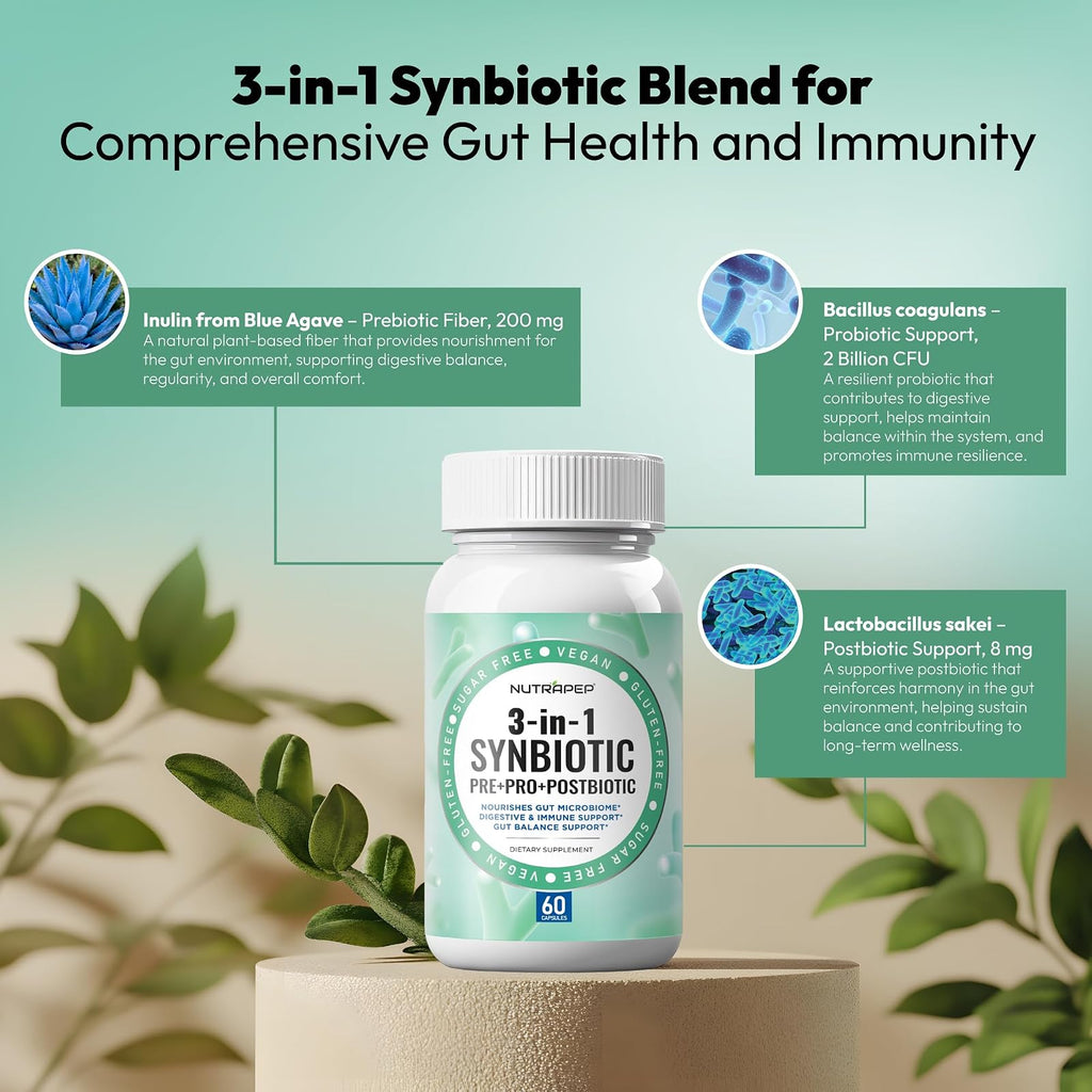 NutraPep synbiotics for daily balance