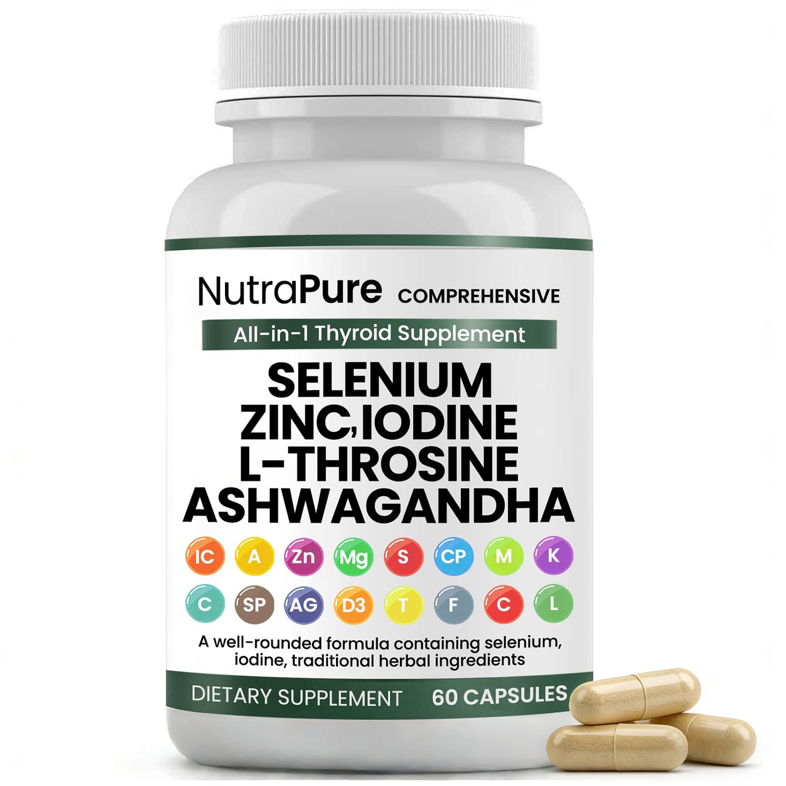 Nutrapure thyroid support capsules