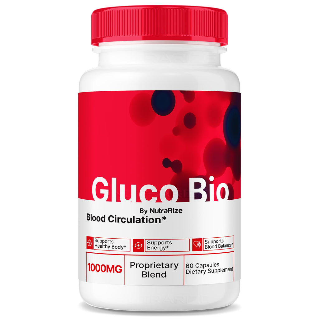 NutraRize GlucoBio capsules for health