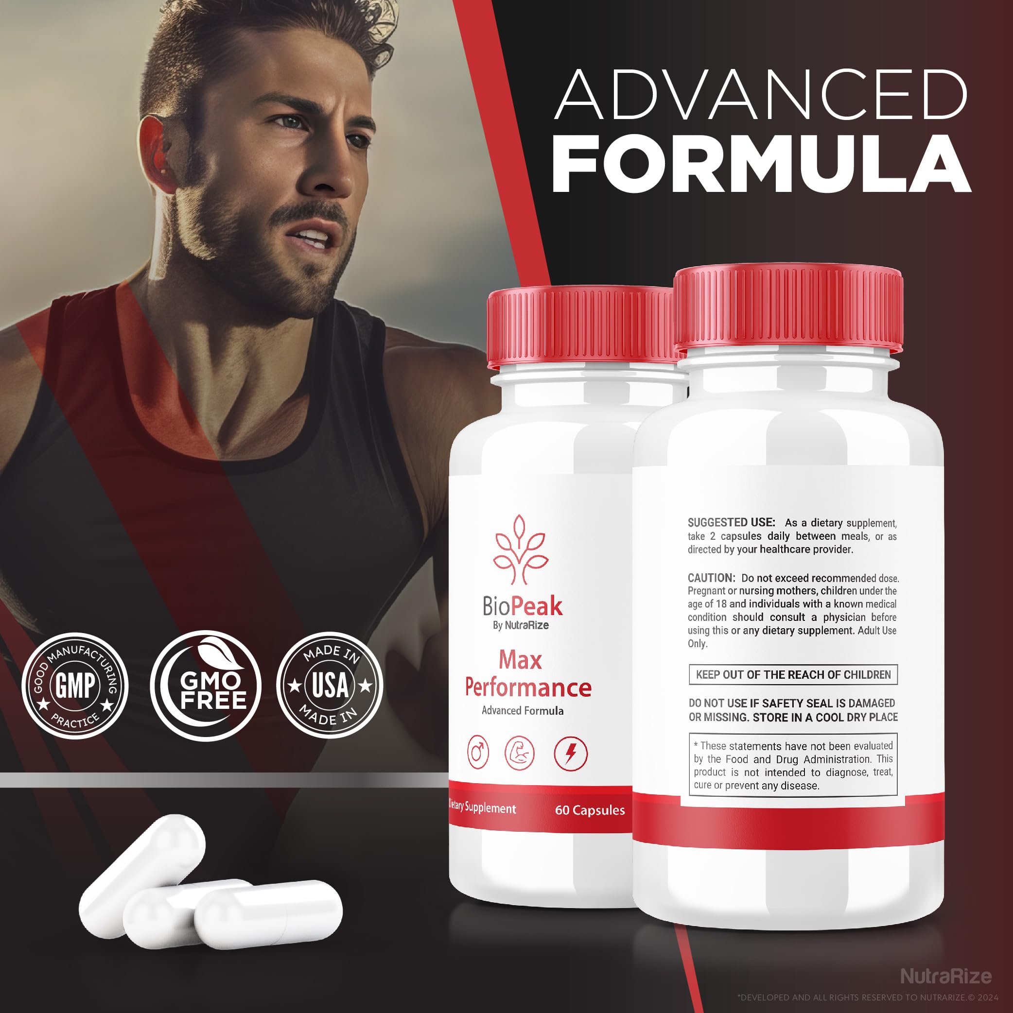 NutraRize supplements for men