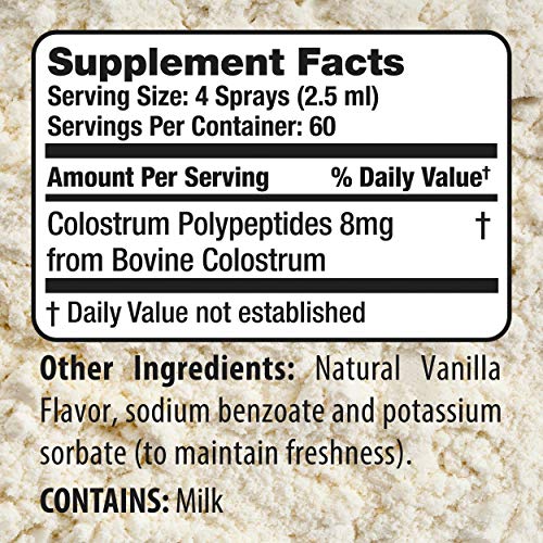 Nutrasumma colostrum for daily vitality