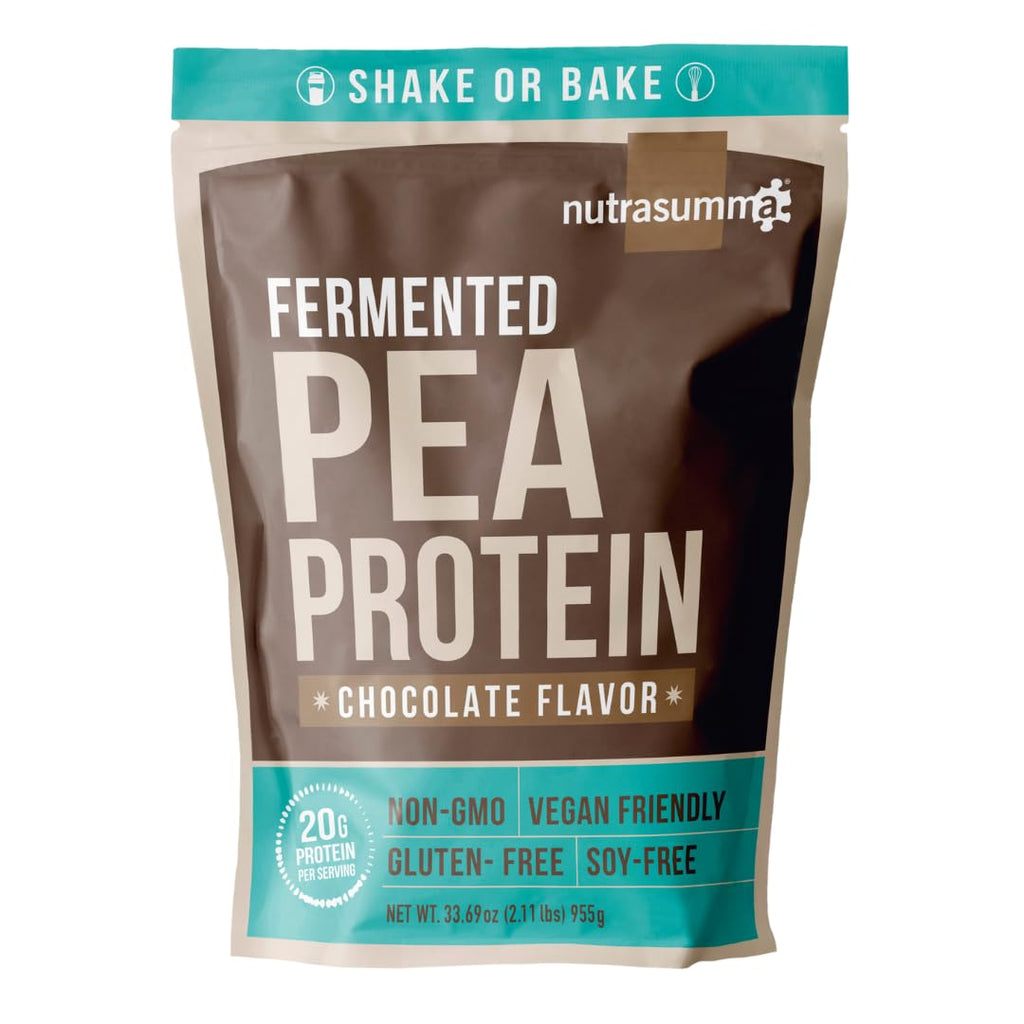 Nutrasumma vegan chocolate pea protein