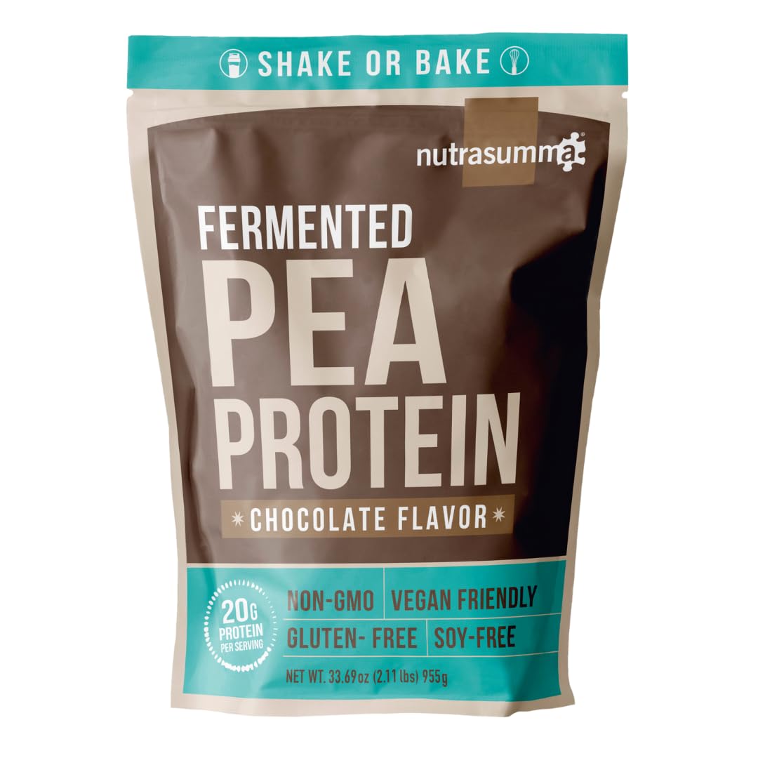 Nutrasumma vegan chocolate pea protein