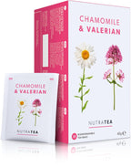 NutraTea chamomile bedtime tea bags