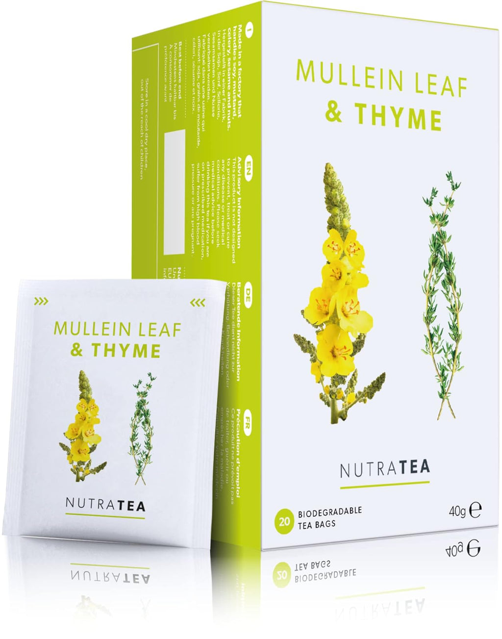 NutraTea herbal tea for wellness