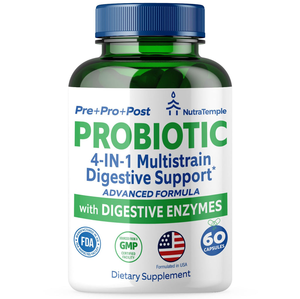 NUTRATEMPLE probiotics for digestive health