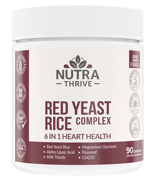 Nutrathrive Red Yeast Rice benefits